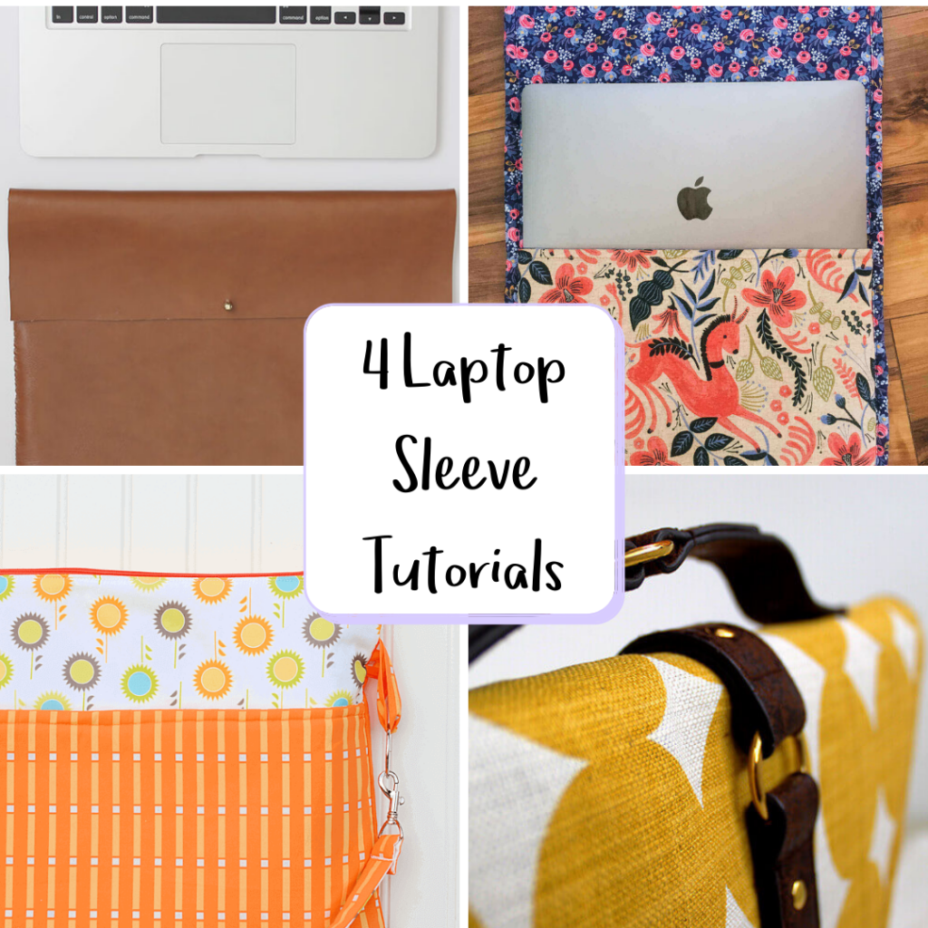 4 Ways to Create Your Own Laptop Sleeve for College/Uni - Sew Confident
